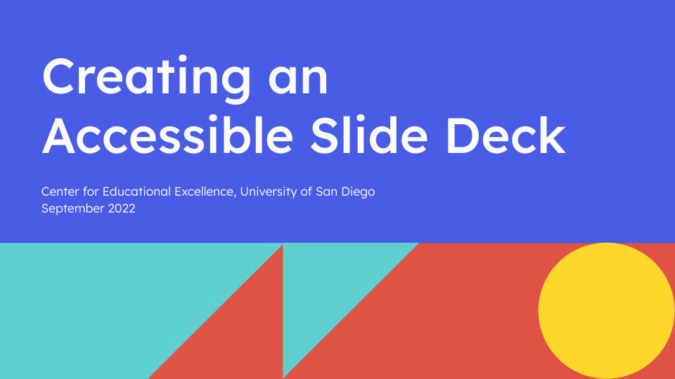 CEE’s Favorite Slide Decks - Center for Educational Excellence ...