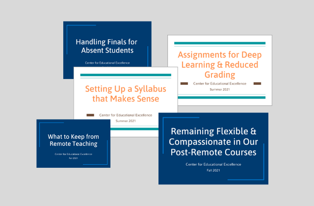 Teaching Tips and Strategies - Center for Educational Excellence ...