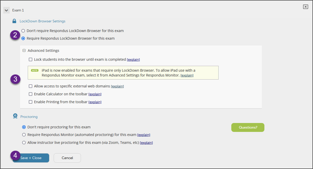 Using Respondus LockDown Browser in Canvas - Learning Design Center - University of San Diego