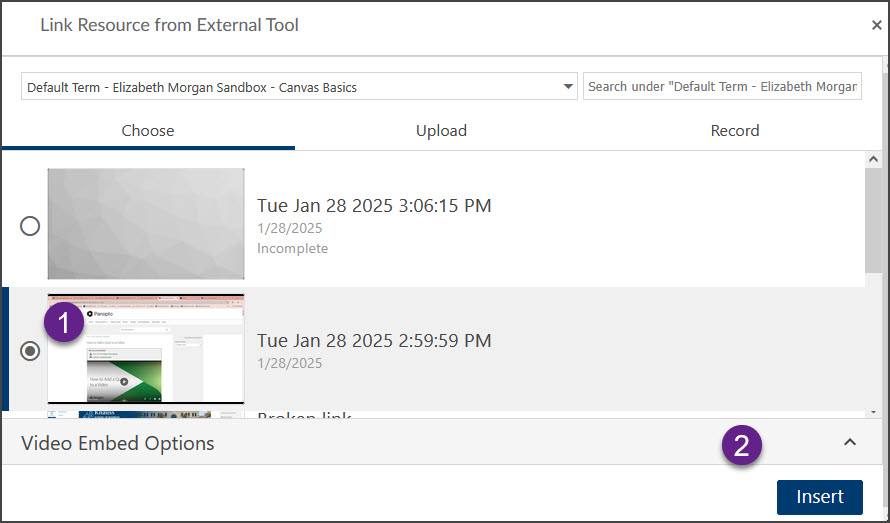 Using Zoom and Panopto in Canvas - Learning Design Center - University ...