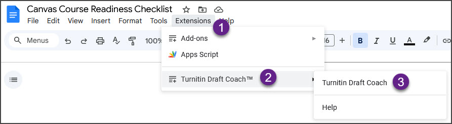 Draft Coach - Learning Design Center - University of San Diego