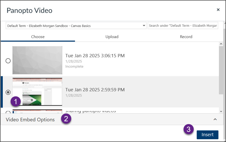 Using Zoom and Panopto in Canvas - Learning Design Center - University ...