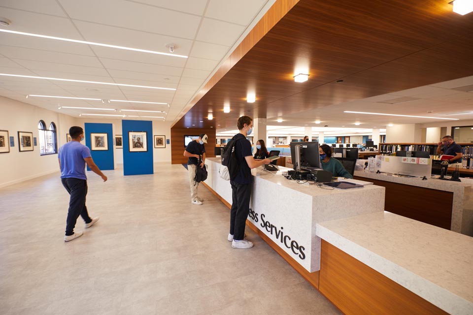 Services - Copley Library - University of San Diego