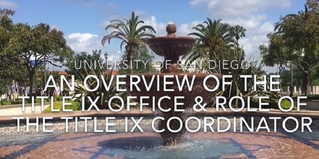 Title IX - Title IX - University of San Diego