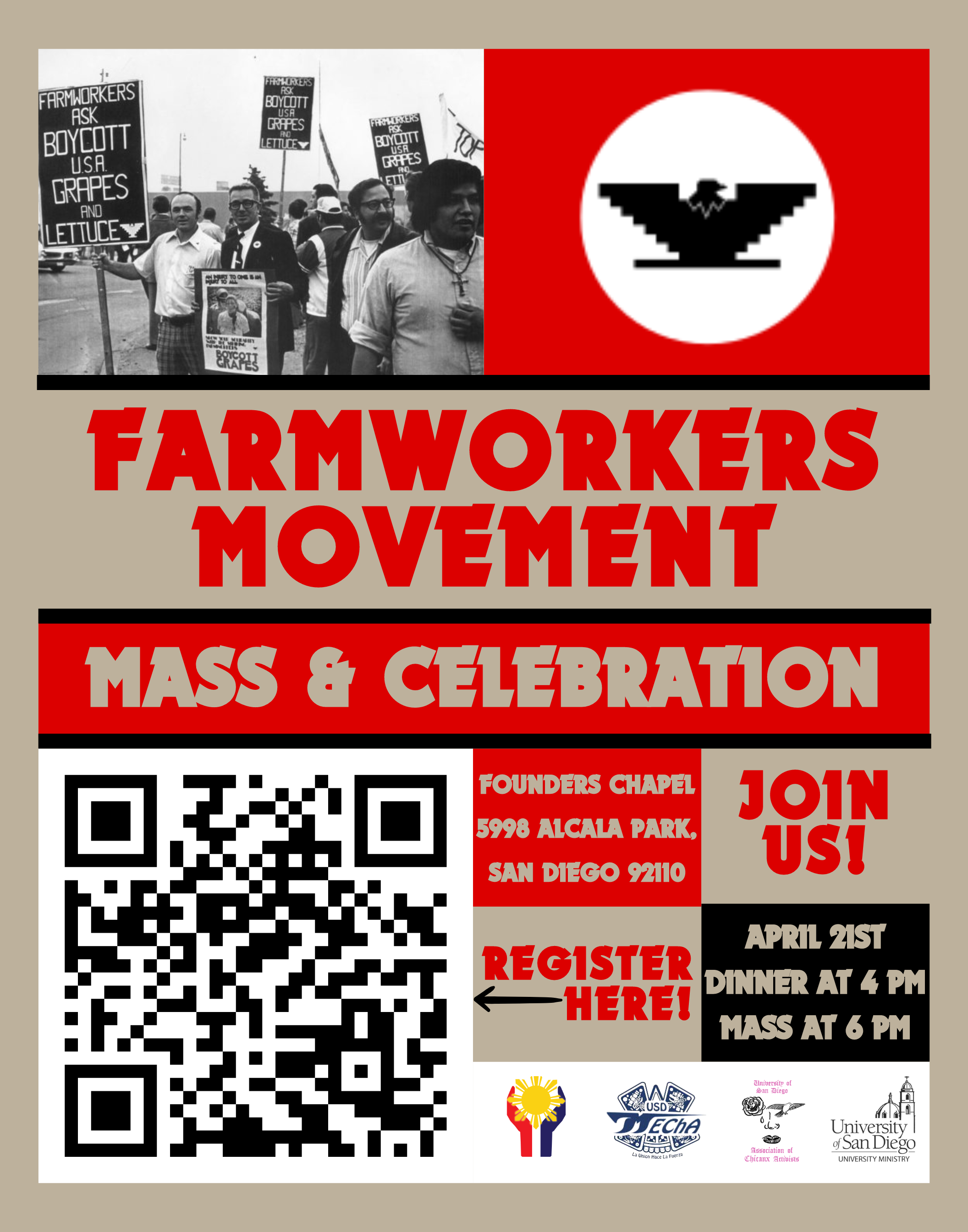 Campus Event - Farm Workers Movement Mass and Celebration – USD News ...