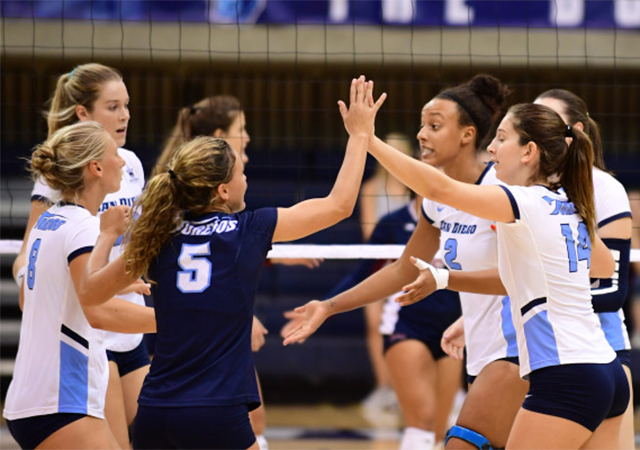 USD Volleyball Sets its Sights on NCAA Tournament - University of San Diego