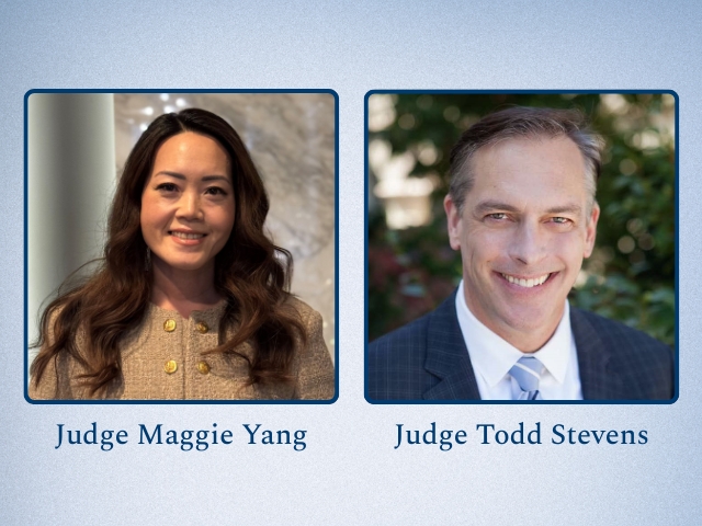 USD School of Law Alumni Todd Stevens '88 (JD) and Maggie Yang '05 (JD ...