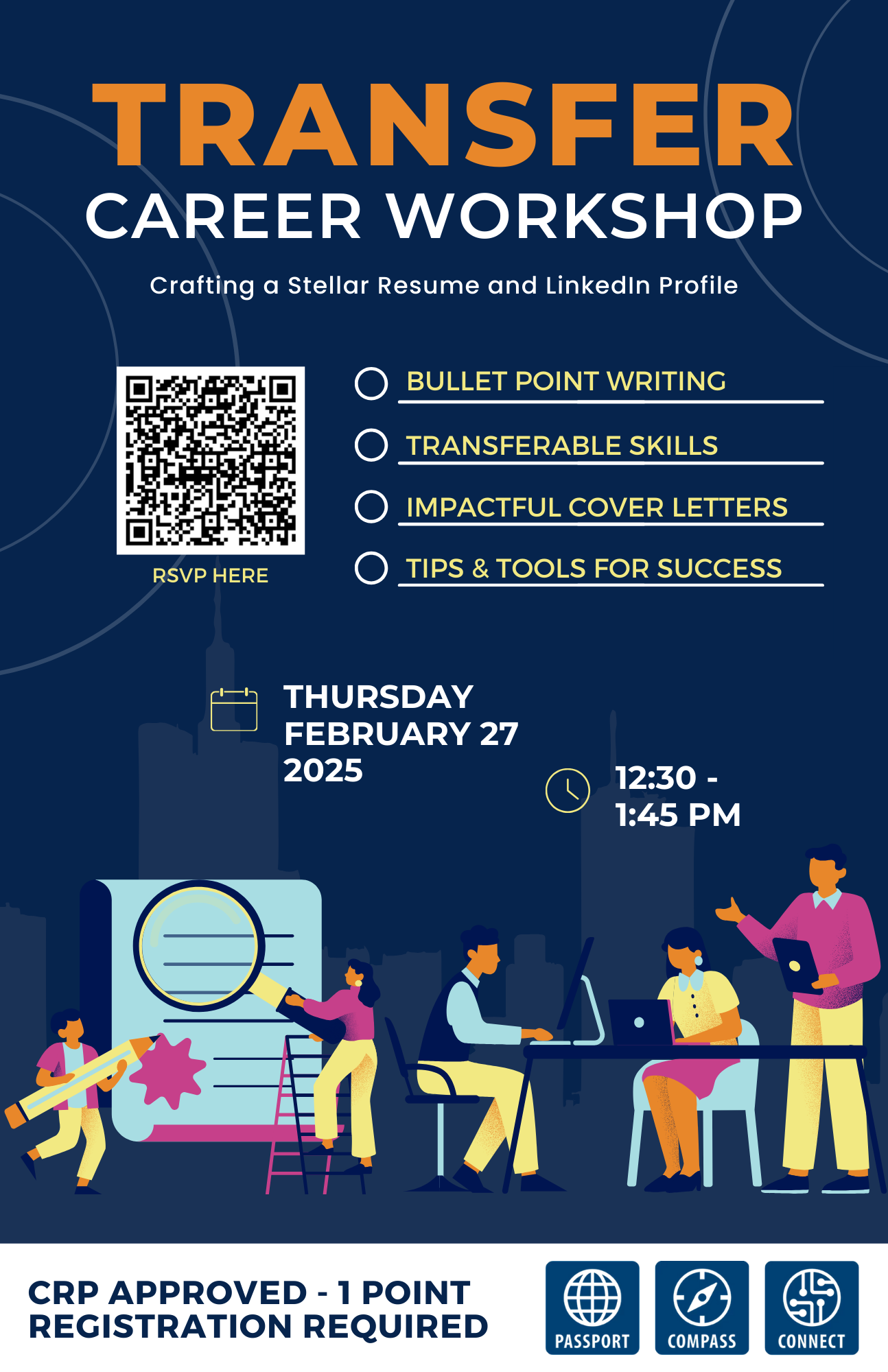Campus Event - Transfer Career Workshop: Crafting a Stellar Resume and ...