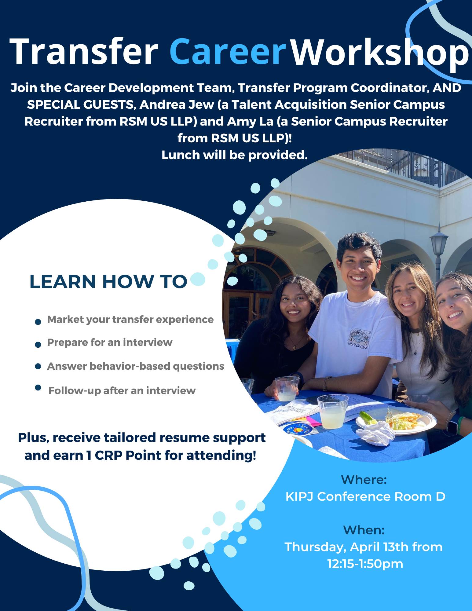 Campus Event - Transfer Career Workshop – USD News Center University of ...
