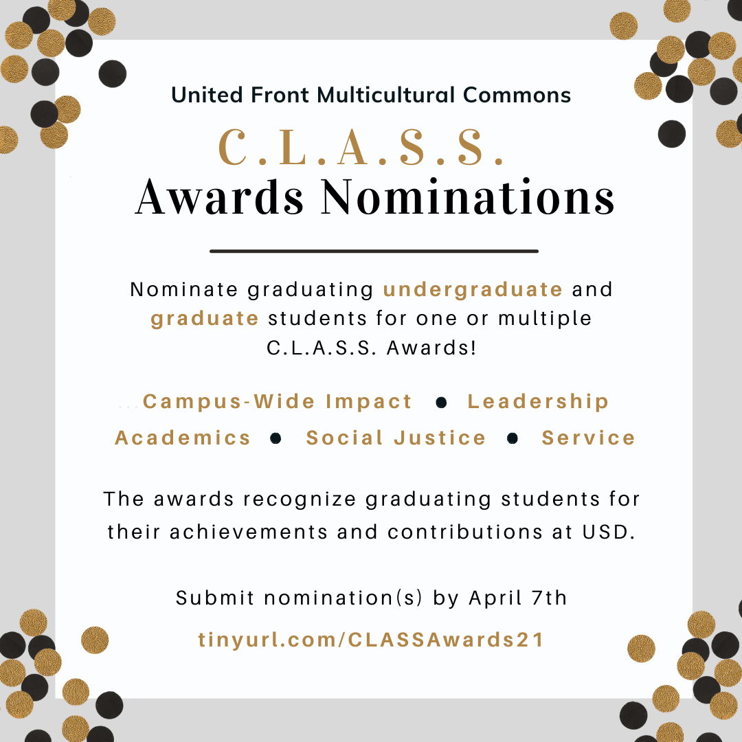 2021 C.L.A.S.S. Awards - University of San Diego