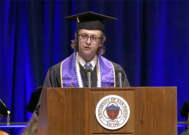 Torero Talk: Valedictorian Nathan Schell ’23, Shiley-Marcos School of ...