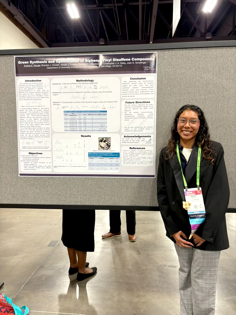 Biochemistry Major Andrea Rangel Honored with Prestigious Research ...