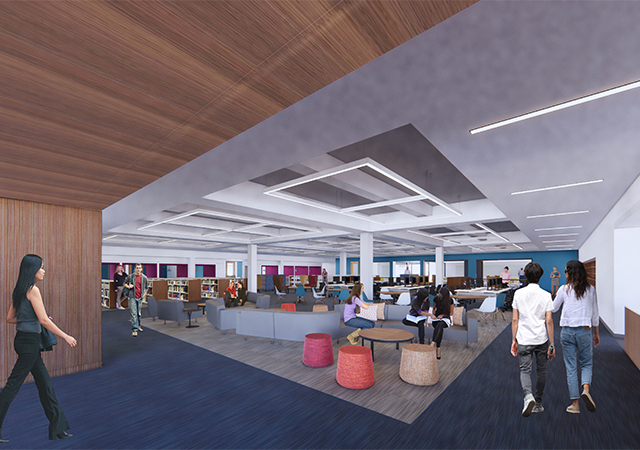 Re-imagining Project for Inside of USD's Copley Library - University of ...