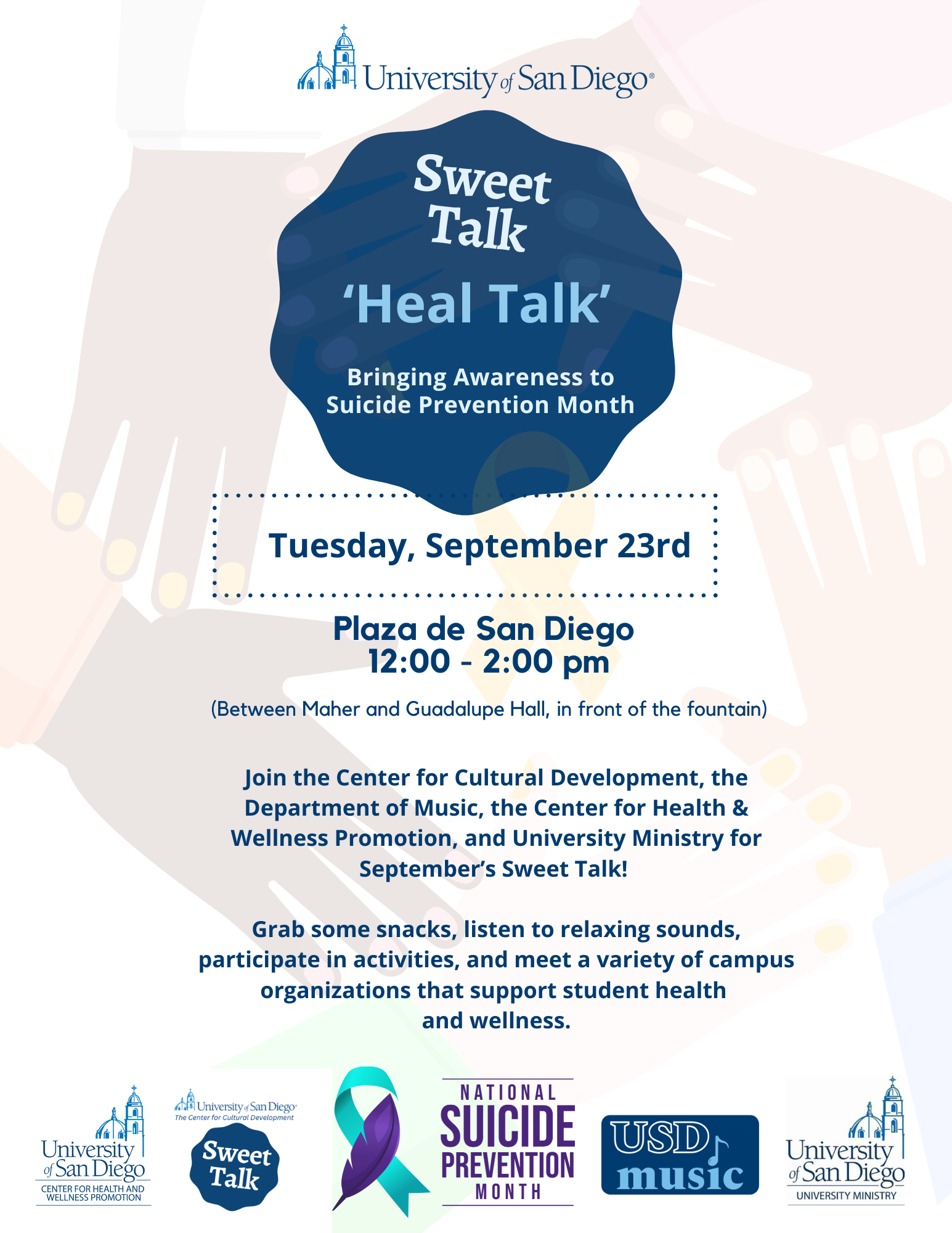 Sweet Talk / Heal Talk: Bringing Awareness to Suicide Prevention Month ...