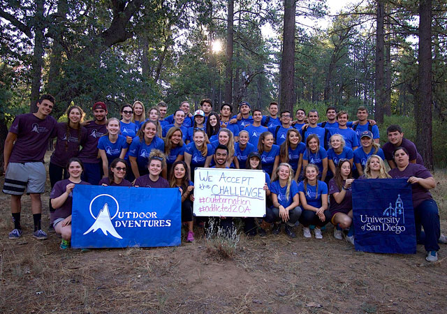 Get Outdoors, Join USD in the ON Campus Challenge - University of San Diego