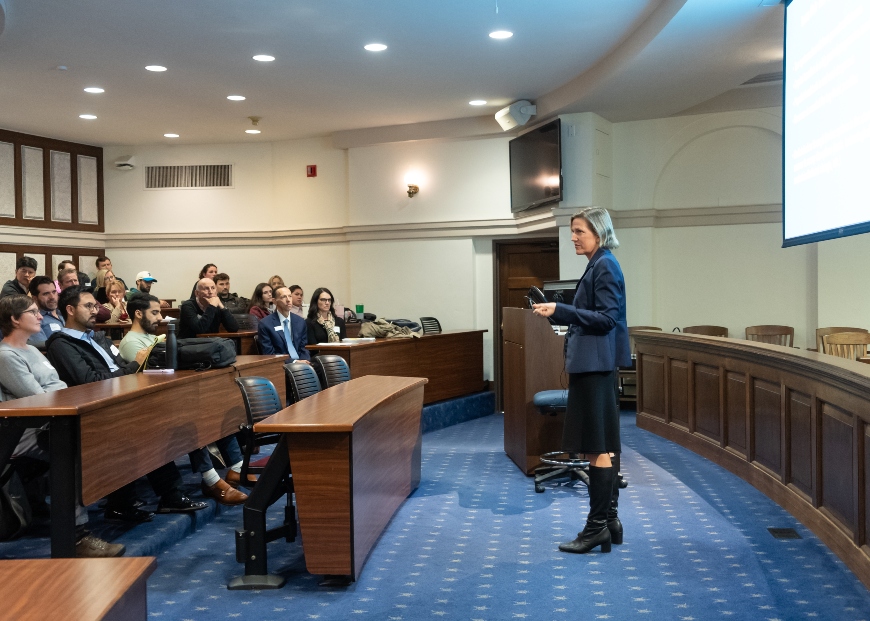 Kimberly A. Clausing Delivers Annual Richard C. Pugh Lecture on Tax Law ...