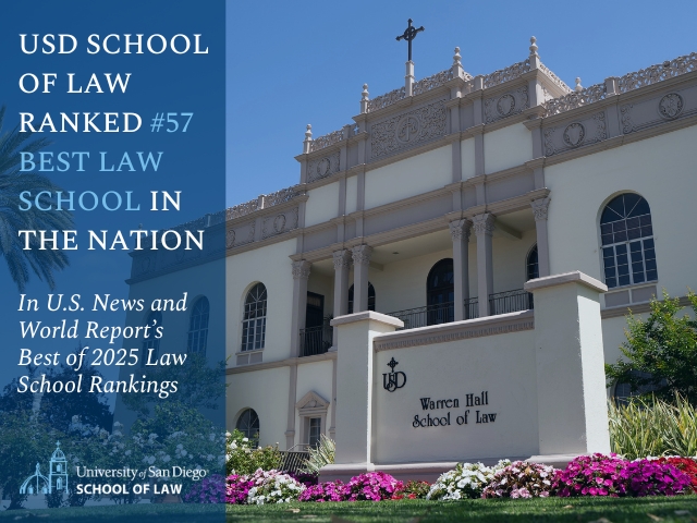 USD School of Law Rises in the Latest U.S. News and World Report Best ...