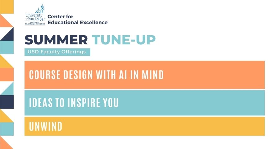 CEE Summer Tune-Up Offerings - University of San Diego