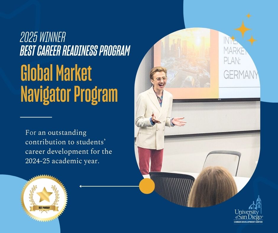 Dr. Jena Hales: Career Champion Award Winner - University of San Diego