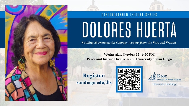 Campus Event - Distinguished Lecture Series with Dolores Huerta – USD ...