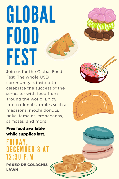 Free Food from Around the World at the Global Food Fest on Dec. 3 ...