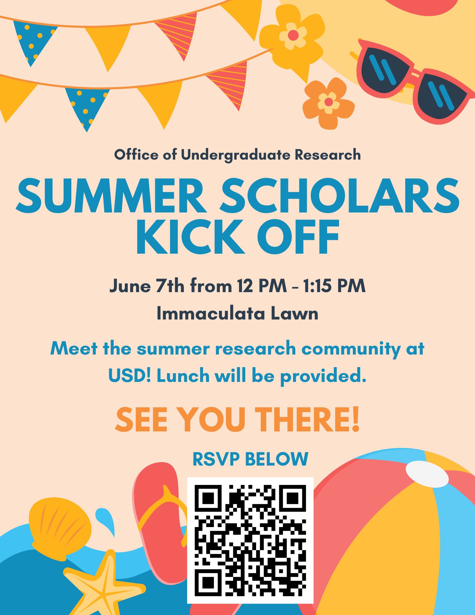 Campus Event - Summer Scholars Kick Off – USD News Center University of ...