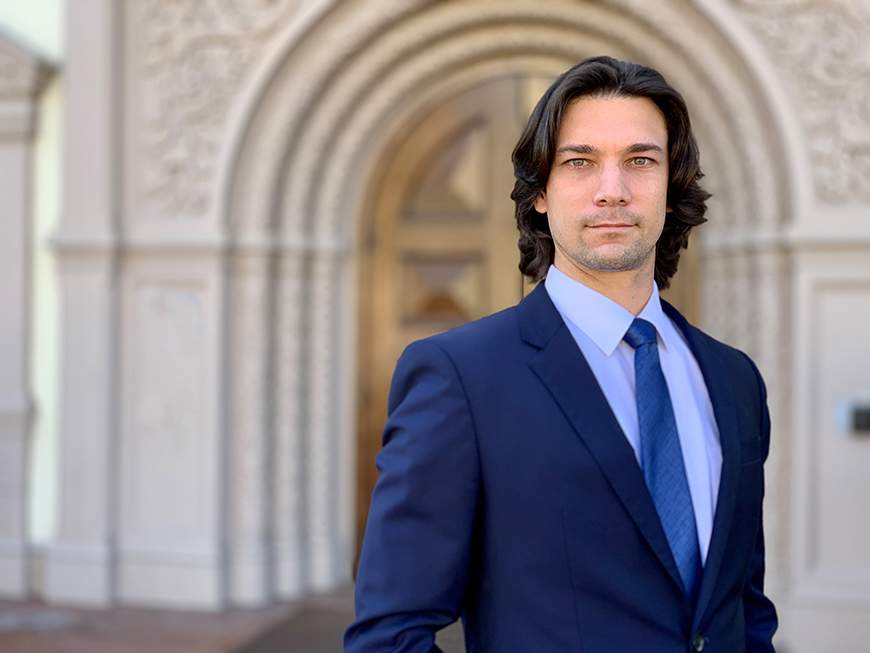 Marcus Friedman ’21 (JD) 2020 Julie D. Fellmeth Scholar, Interviewed on ...