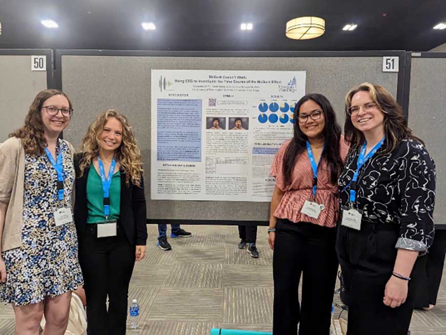 STAR grant award recipient, Alexandra Griffin, presents research at ...