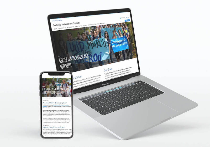 USD’s Revamped DEI Website Announced - University of San Diego