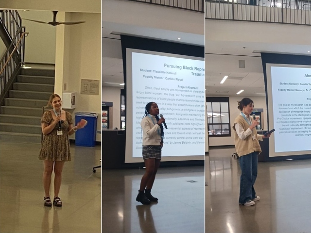 English Majors Present at Creative Collaborations - University of San Diego