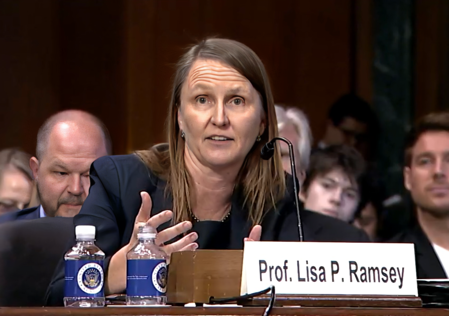 Professor Lisa P. Ramsey Testifies Before U.S. Senate Subcommittee on ...
